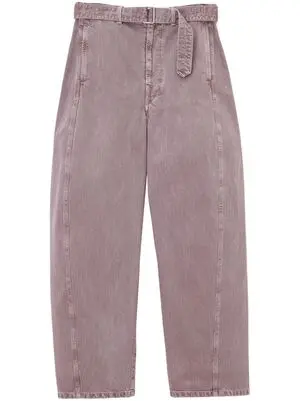 LEMAIRE Belted Straight Jeans
