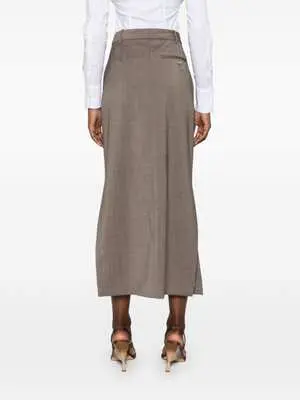 BOSS Tailored Virgin Wool Pencil Skirt