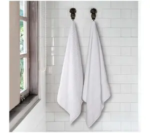 SUPERIOR Chevron Zero Twist Cotton Soft 2pc Bat H Sheets