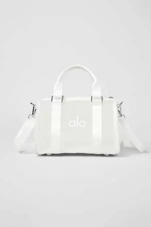Alo Yoga Mini Sheer Duffle Bag - White | Editorialist