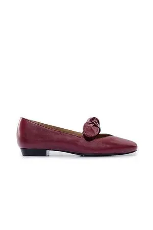 Bernardo Emersyn Leather Flats - Wine