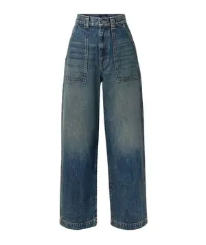 Khaite Hewitt High-rise Straight-leg Jeans