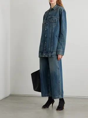 Khaite Hewitt High-rise Straight-leg Jeans