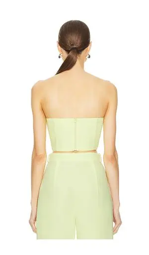 Amanda Uprichard Sabine Crop Top