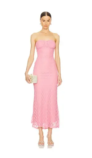 Bardot Adoni Strapless Midi Dress
