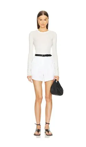 Cotton Citizen Marbella Long Sleeve Top - Bone