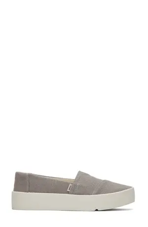 Toms Verona Platform Slip-on Sneakers - Grey