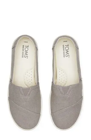 Toms Verona Platform Slip-on Sneakers - Grey