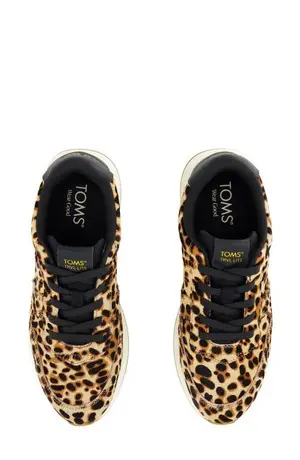Toms Trvl Lite Retro Sneakers - Medium Brown Leopard