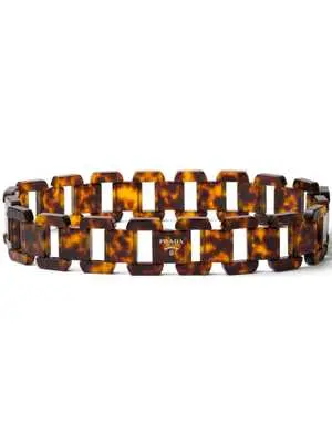 Prada Tortoiseshell-effect Chain Belt