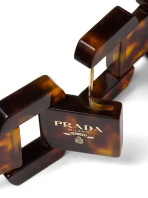 Prada Tortoiseshell-effect Chain Belt