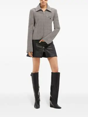 COURREGES Prince Of Wales Jacket - Black