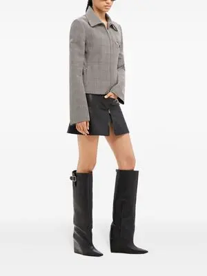 COURREGES Prince Of Wales Jacket - Black