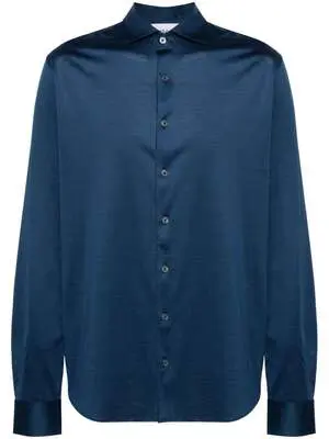D4.0 Classic-collar Cotton Shirt