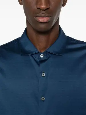 D4.0 Classic-collar Cotton Shirt