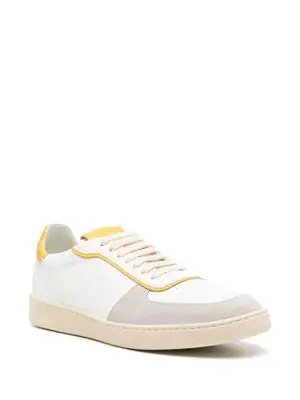 STUART WEITZMAN Derby Leather Sneakers - White