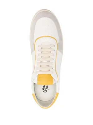 STUART WEITZMAN Derby Leather Sneakers - White