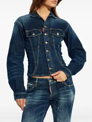Dsquared2 Buttoned Denim Jacket