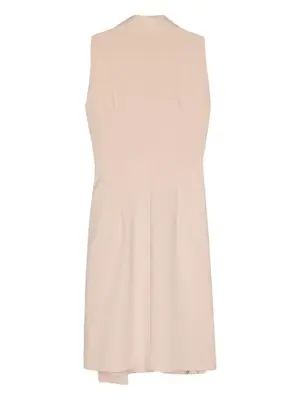 D.exterior Crepe Wrap Midi Dress