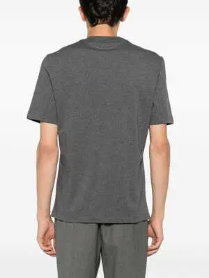 Brunello Cucinelli Mélange-effect Cotton T-shirt