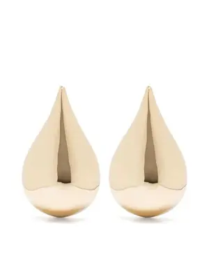 Mateo 14kt Yellow Water Droplet Earrings - Gold