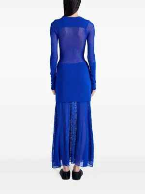 Proenza Schouler Anita Fine-knit Maxi Dress