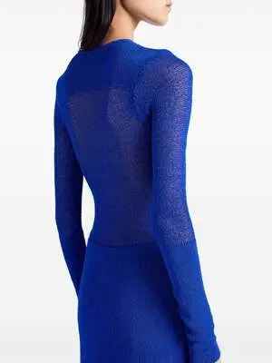 Proenza Schouler Anita Fine-knit Maxi Dress