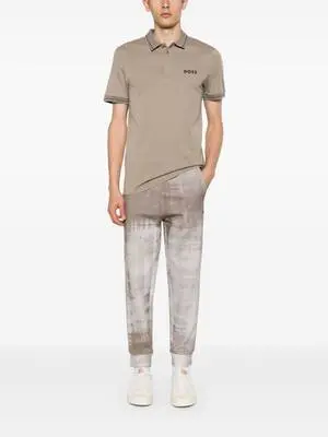 BOSS Abstract-pattern Track Pants