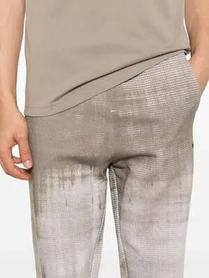 BOSS Abstract-pattern Track Pants