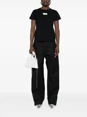 MAISON MARGIELA Numeric Cotton Jersey T-shirt - Black