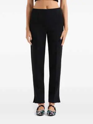 Giorgio Armani Straight-leg Wool Trousers