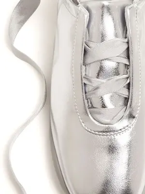 Jw Pei Flavia Ballerina Sneakers - Silver