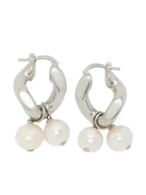 Jil Sander Pearl Earrings