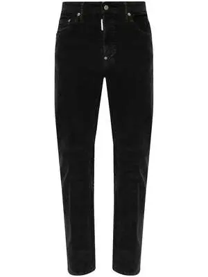 Dsquared2 Corduroy Slim-cut Jeans - Black