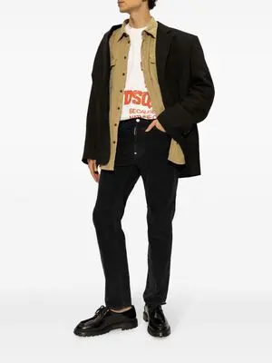 Dsquared2 Corduroy Slim-cut Jeans - Black