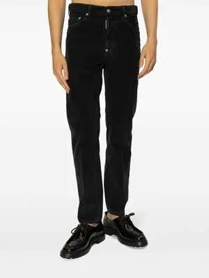 Dsquared2 Corduroy Slim-cut Jeans - Black