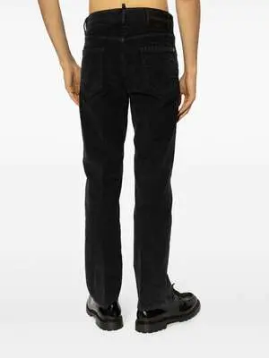 Dsquared2 Corduroy Slim-cut Jeans - Black