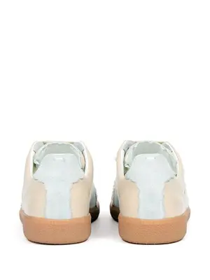 MAISON MARGIELA Replica Inside Out Leather Sneakers - Neutrals