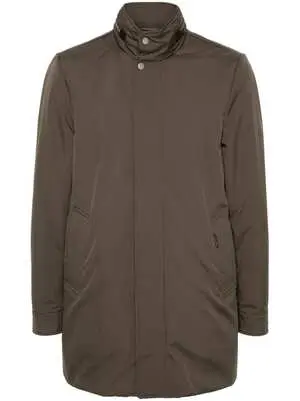 MOORER Vittor-ac High-neck Concealed-fastening Jacket