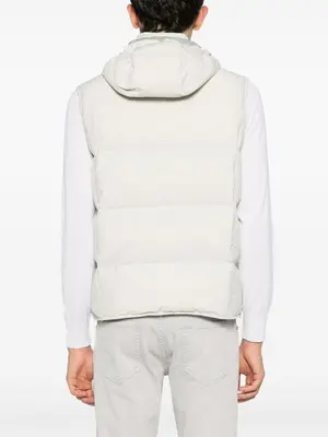 Eleventy Hooded Padded Gilet