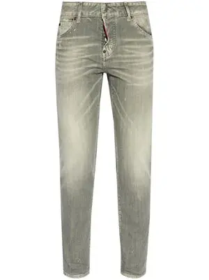 Dsquared2 Logo Patch Jeans