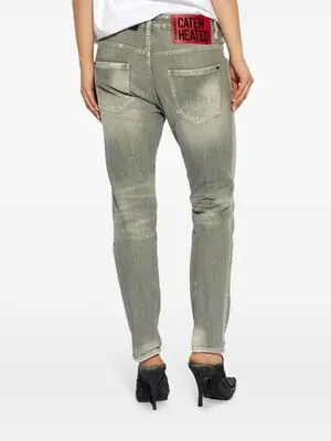 Dsquared2 Logo Patch Jeans