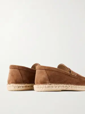 Frescobol Carioca Marcelo Suede Loafers
