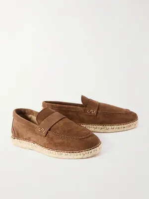 Frescobol Carioca Marcelo Suede Loafers