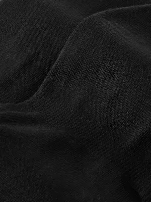 Mr P. Three-pack No-show Cotton-blend Socks