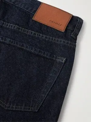 Canali Slim-fit Straight-leg Jeans