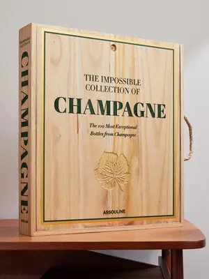 Assouline The Impossible Collection Of Champagne Hardcover Book - Brown