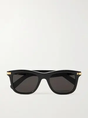 CARTIER D-frame Sunglasses - Black
