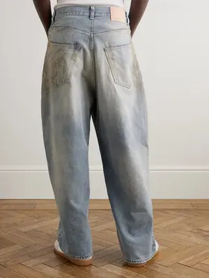 Acne Studios Straight-leg Distressed Jeans - Blue