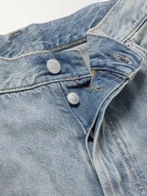 Acne Studios Straight-leg Distressed Jeans - Blue